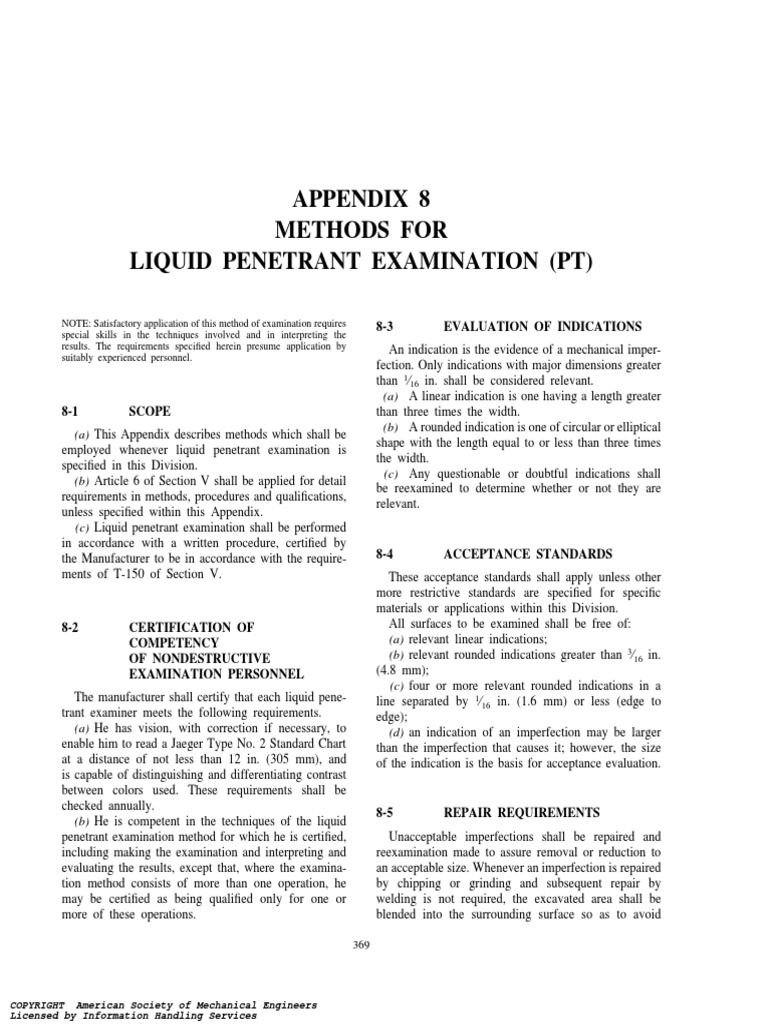 asme-viii-d1-ma-appendix-8.pdf | Nondestructive Testing | Welding