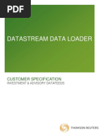 Datastream 5.1 User Guide | PDF | Microsoft Excel | Microsoft Word