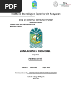 Tarea 2 - Manual de Uso Simulador ProModel Student | PDF | Ventana ...