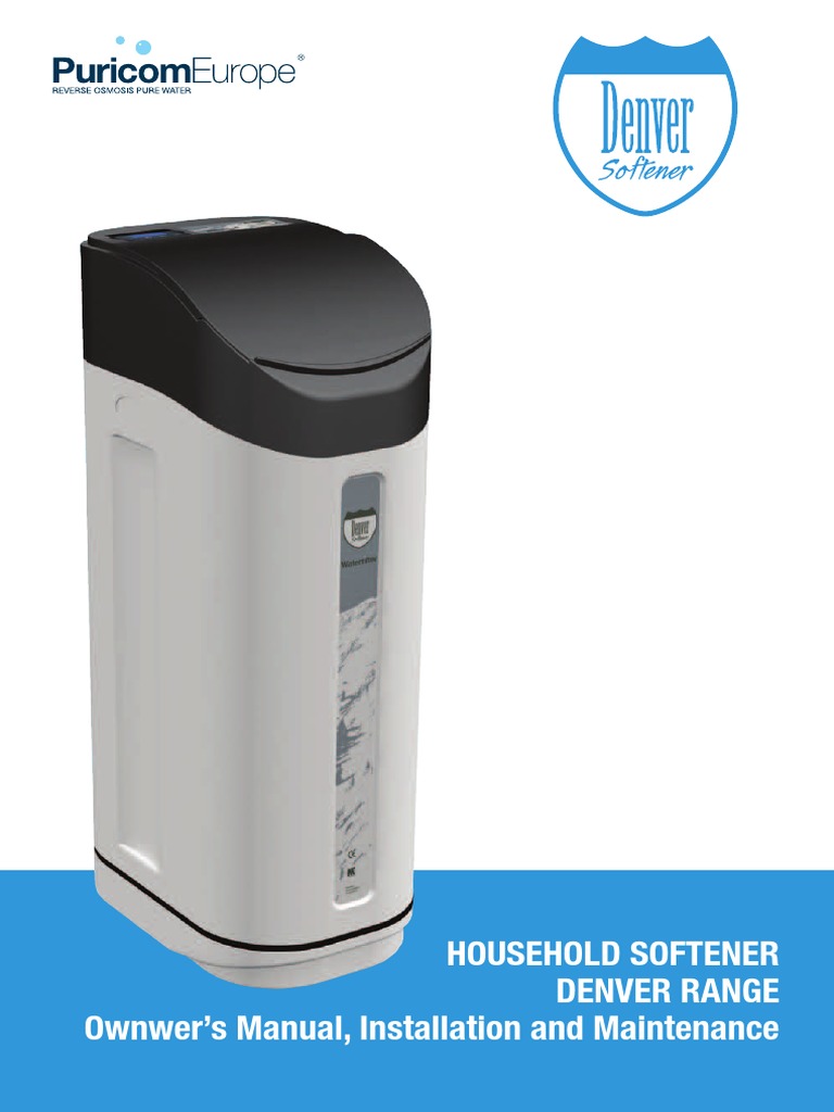 HOUSEHOLD SOFTENER Denver | PDF | Ion Exchange | Plumbing
