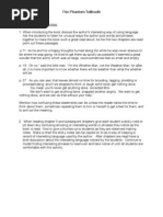 Cheat Sheet For Literary Analysis | PDF | Plot (Narrative) | Irony