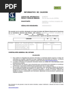 Emisión Informativo de Caución | PDF