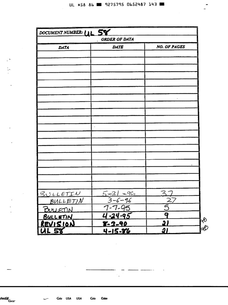 Tips Ul 58 Steel Underground Tanks For Flammable and Co | PDF ...