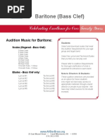 Band Grading Chart | PDF | Rhythm | Tempo