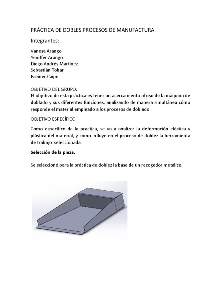 Practica de Doblez | PDF