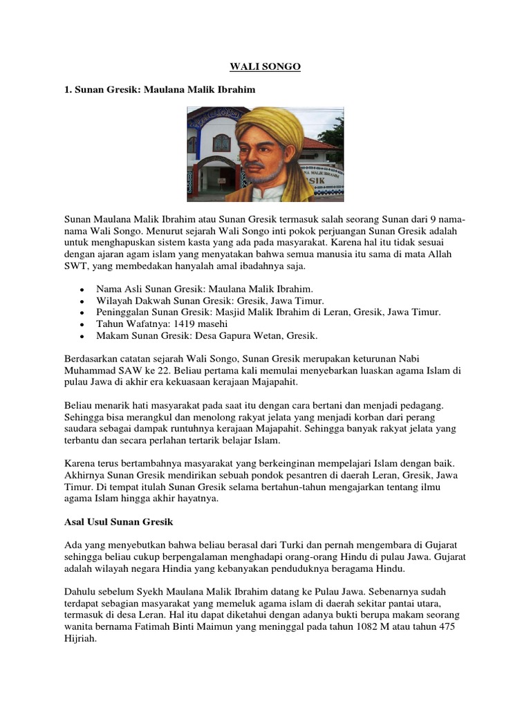 Wali Songo | PDF