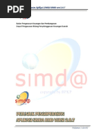 Tutorial Cara Kerja Simda BMD | PDF