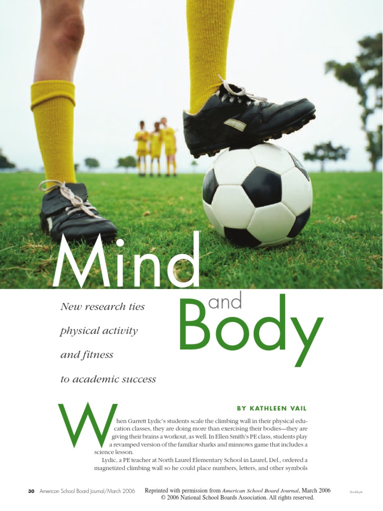 Mind and Body | PDF | Physical Education | Behavior Modification