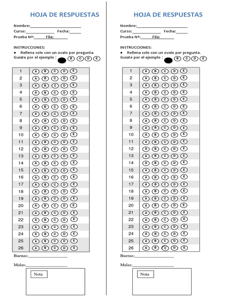 Hojas De Trabajo Imprimibles Gratuitas Con Claves De Respuestas