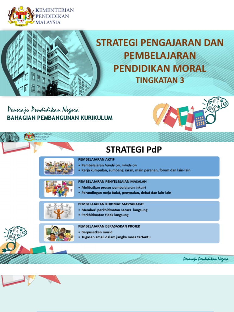 STRATEGI PDP PENDIDIKAN MORAL | PDF