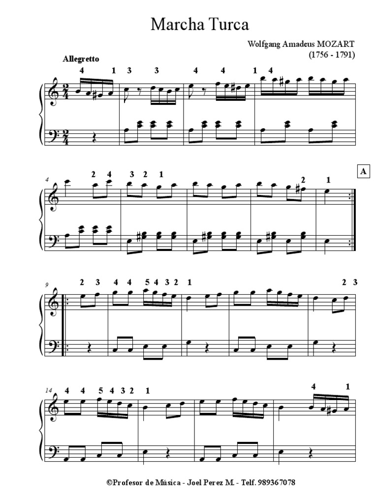 2 MArcha Turca - Luis | PDF