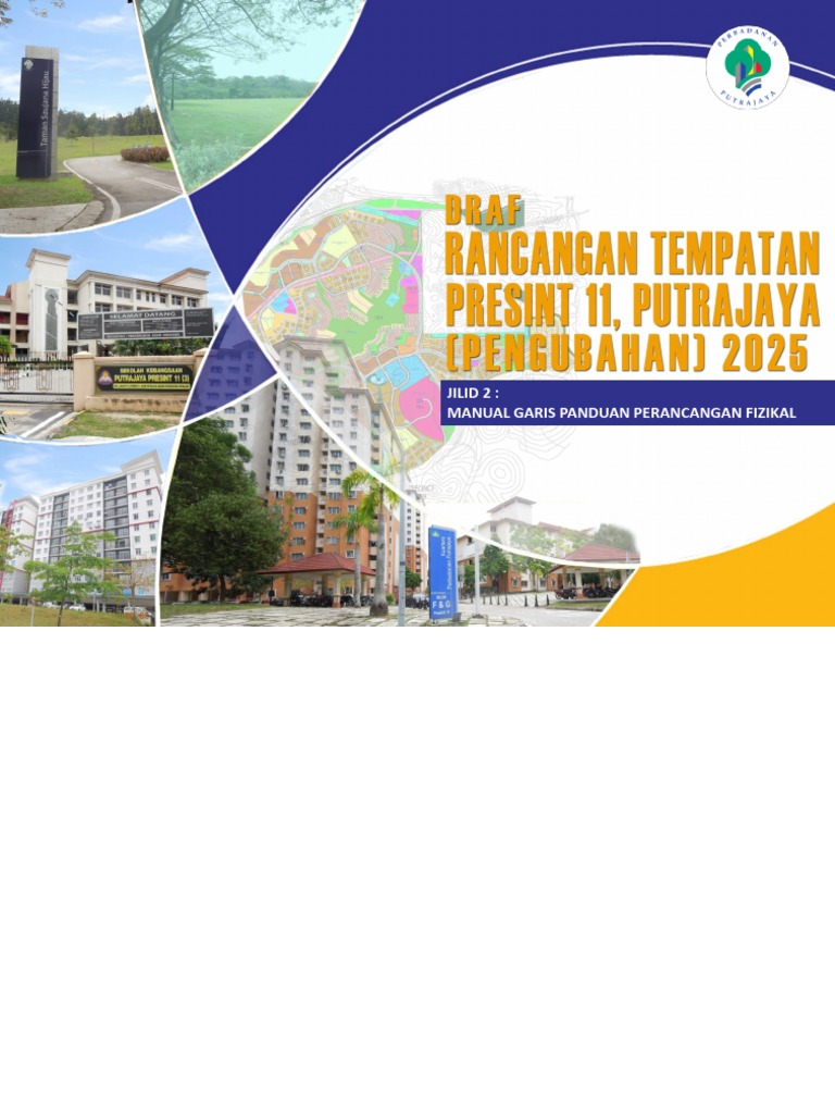 Draf Rancang Presint 11 Putrajaya - Jilid 2 | PDF