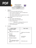 Math 5 Detailed Lesson Plan (Solid Figures) | PDF | Shape | Learning