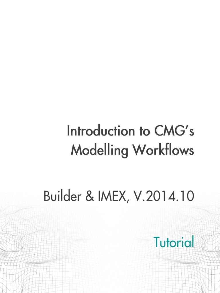 Introduction To Cmgs Tutorial | PDF | Icon (Computing) | Petroleum ...