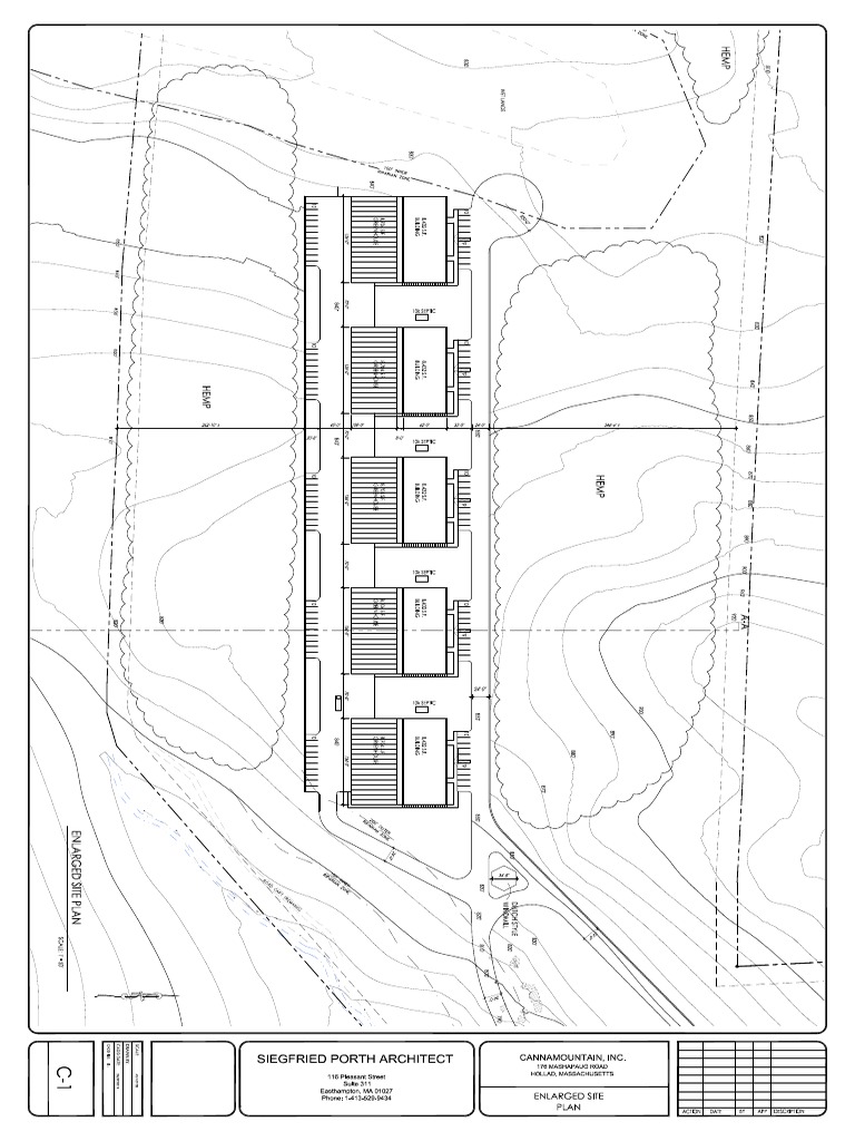 c-1 Enlarged Site Plan | PDF
