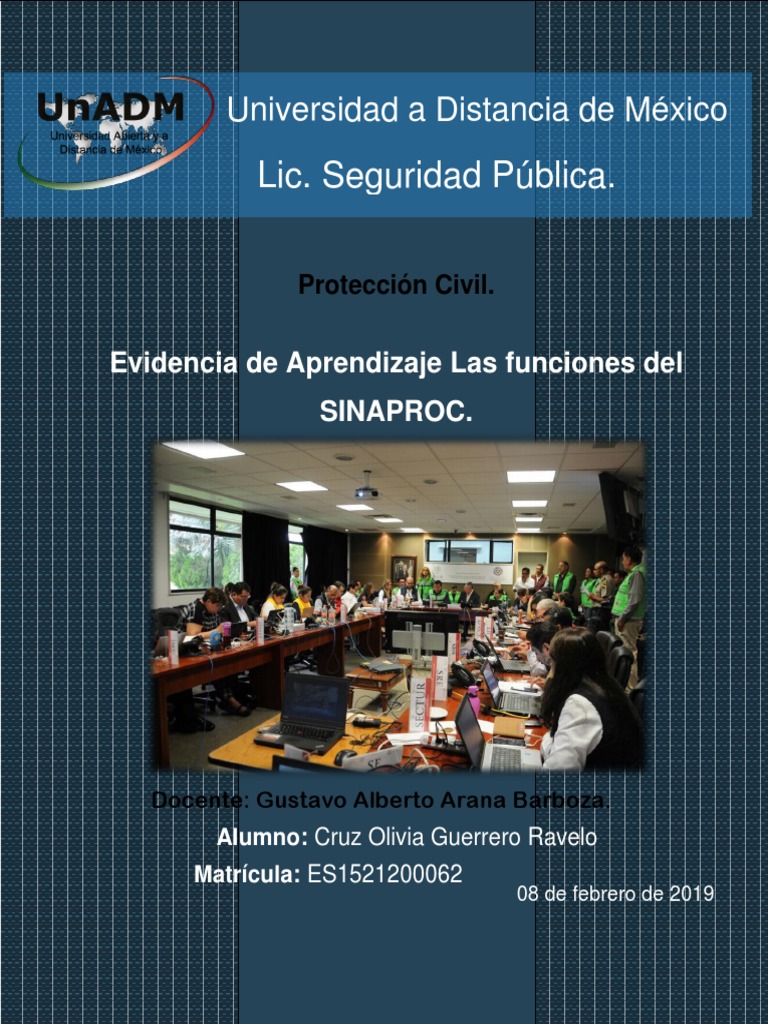 SPCL U1 Ea CRGR | PDF | Defensa Civil | Estado (política)
