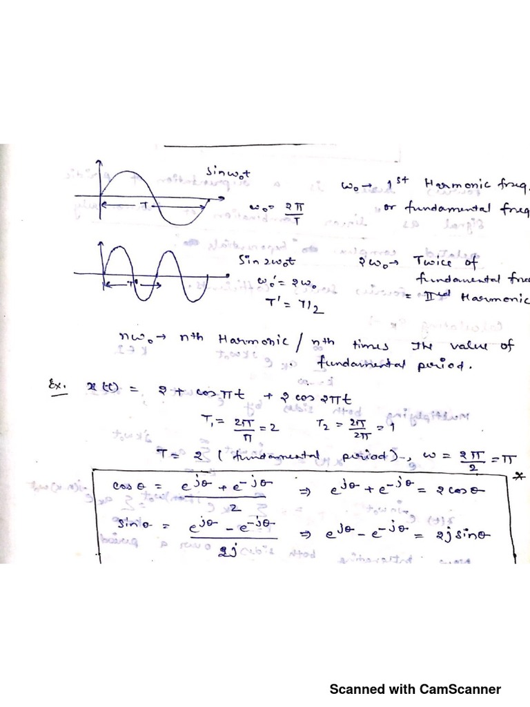 Fourier Series Notes | PDF