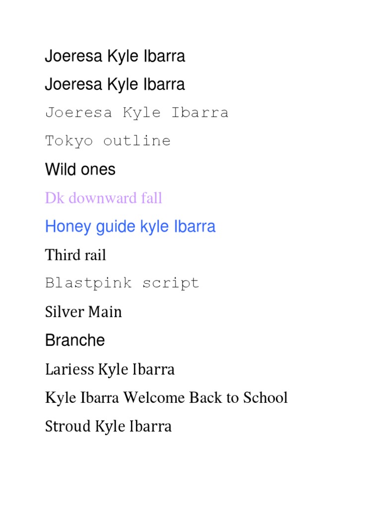 Joeresa Kyle Ibarra Joeresa Kyle Ibarra Joeresa Kyle Ibarra Tokyo ...