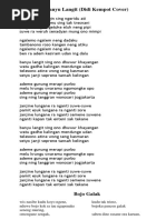 Rasa Sayang LYRICS | PDF