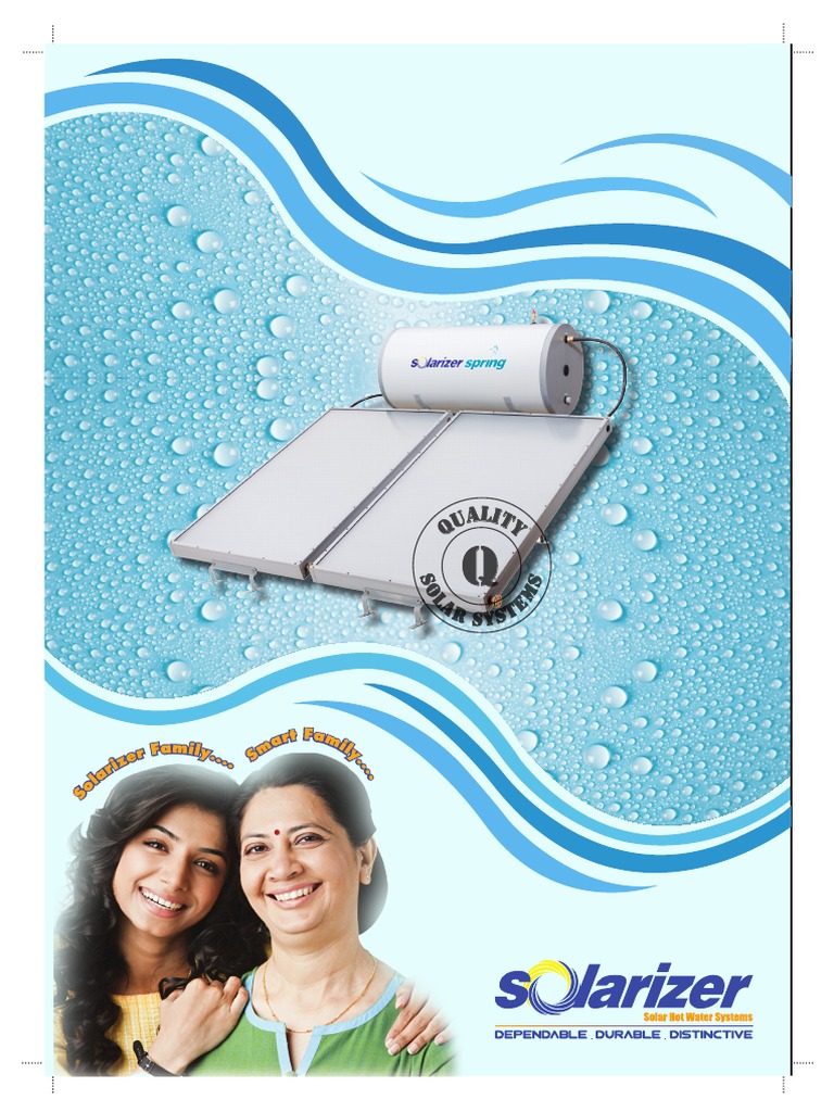 Solarizer Value, Spring & Ultra | PDF | Hvac | Chemistry