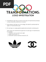 Transformations Logo Project | PDF | Cartesian Coordinate System ...