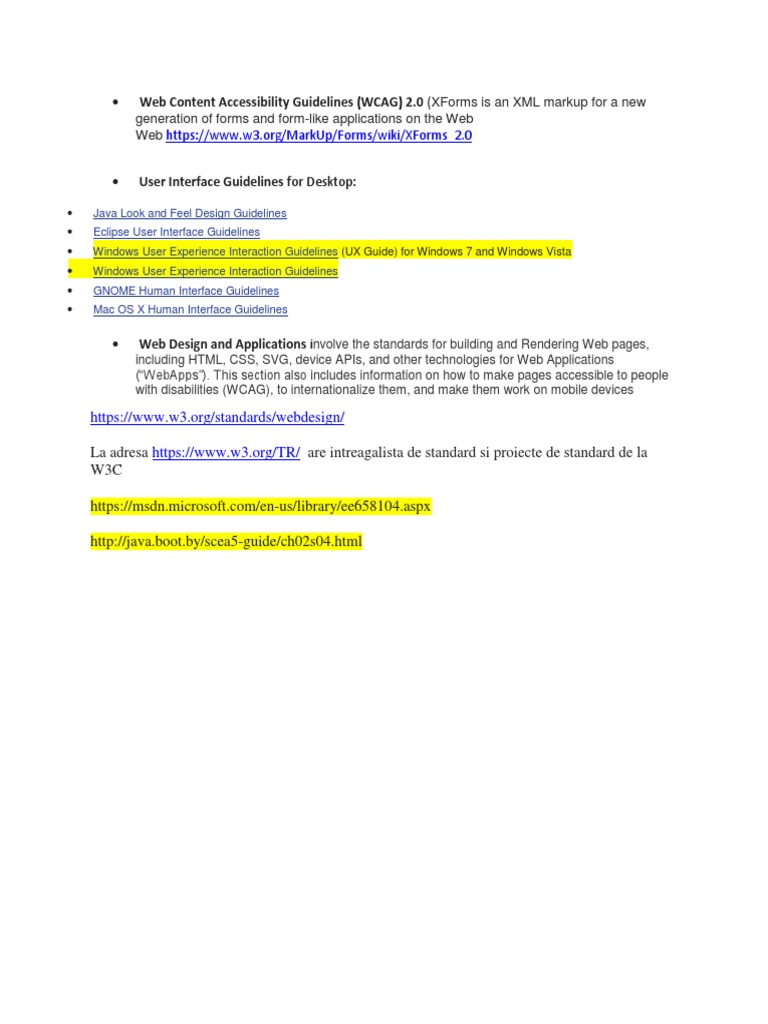 GUI Standards and Guides | PDF