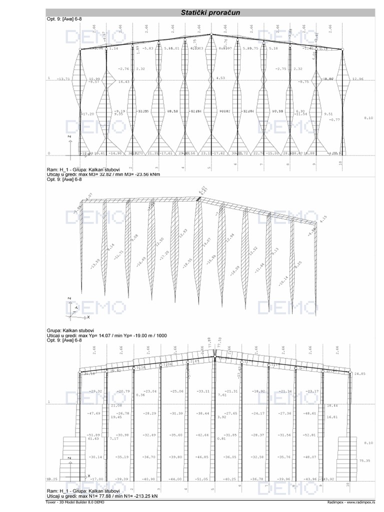 Tower - 3D Model Builder 8.0 DEMO Radimpex - WWW - Radimpex.rs | PDF