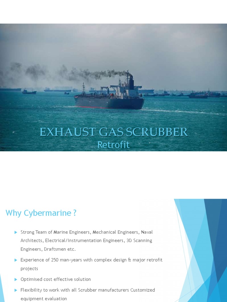 Cybermarine Scrubber Experience Presentation | PDF | Economic Sectors ...