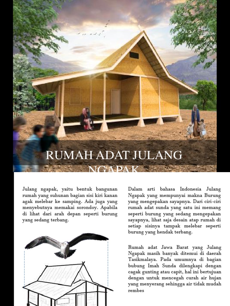 Sejarah dan Ciri Imah Julang Ngapak | PDF