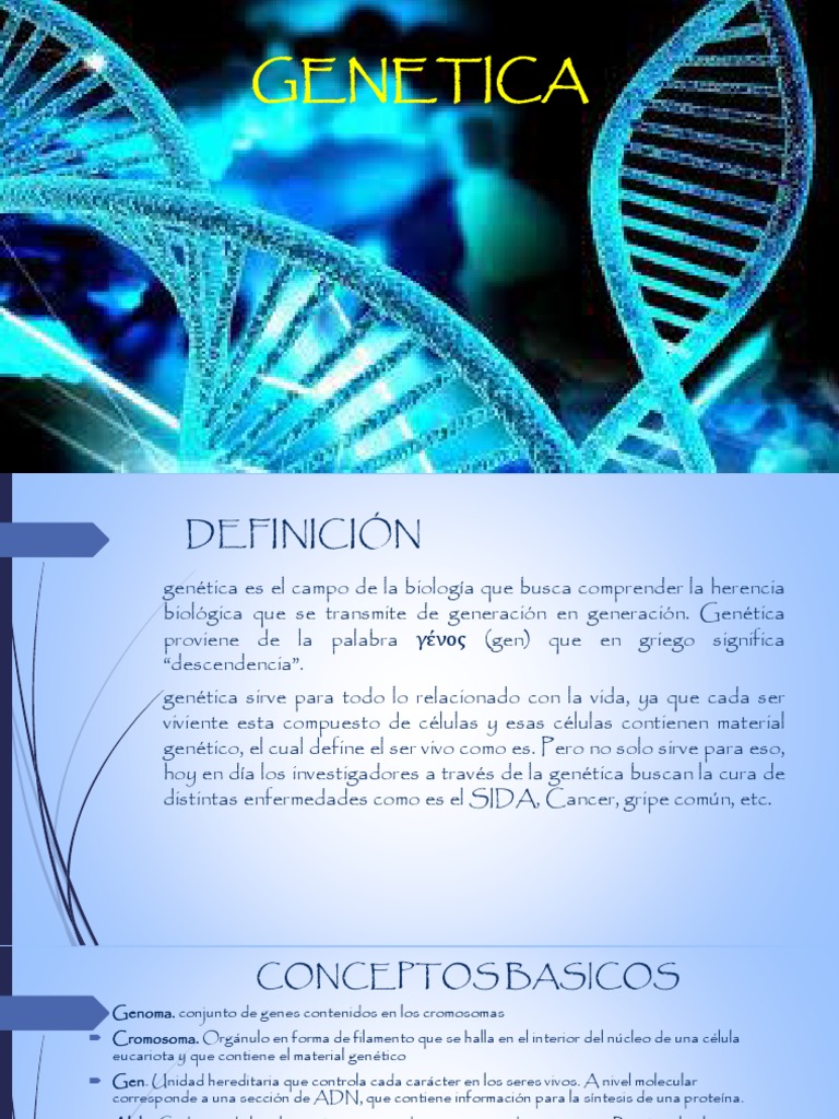 Genetica | Dominancia (Genética) | Gene