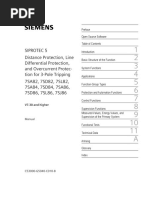 7UT85 | PDF | Transformer | Engineering