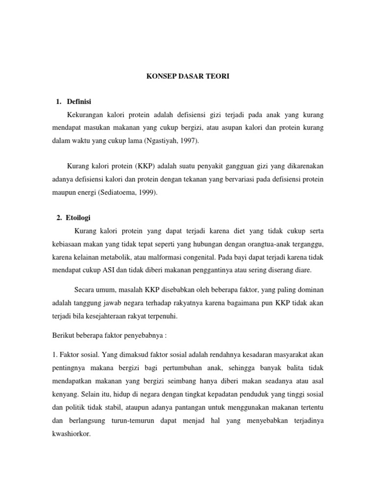 Askep KKP Pada Anak | PDF