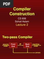 Compiler Construction - CS606 Power Point Slides Lecture 01 | PDF ...