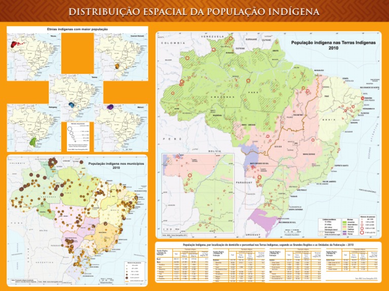 Mapa Distribuicao Indígena No Brasil | PDF | Ciências Sociais ...