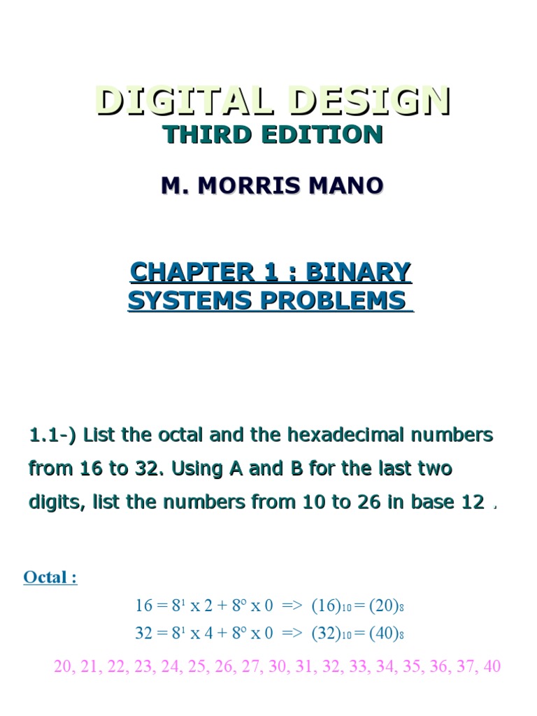 Bolum 1 Cozumler | PDF | Binary Coded Decimal | Subtraction