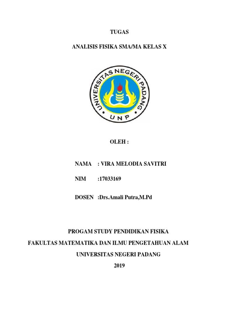 Tugas Analisis Vira | PDF