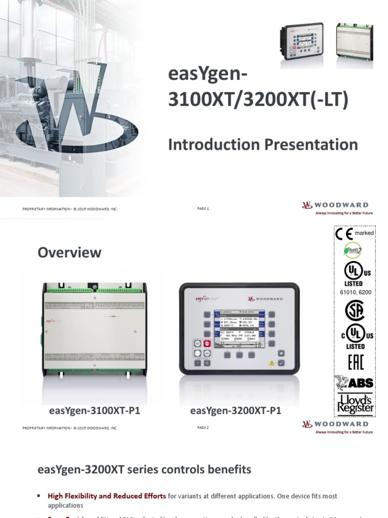 Introduction Easygen 3400xt | PDF | Programmable Logic Controller | Electrical Engineering