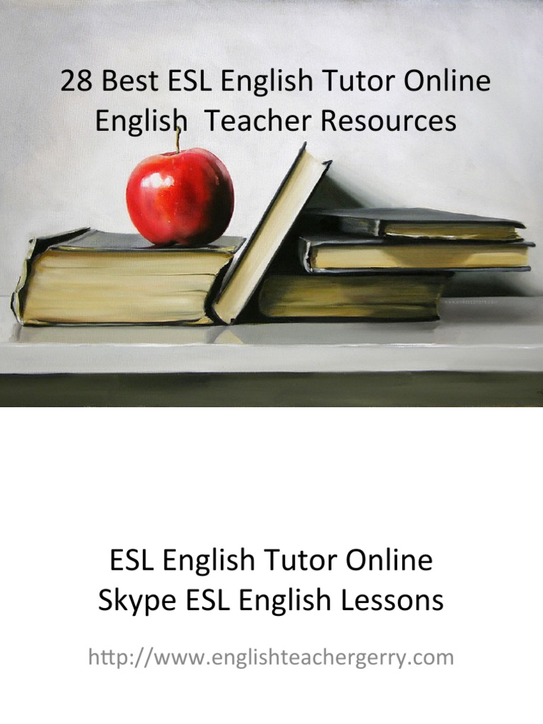 ESL Tutor Online English Teacher Resources Online English Lessons | PDF