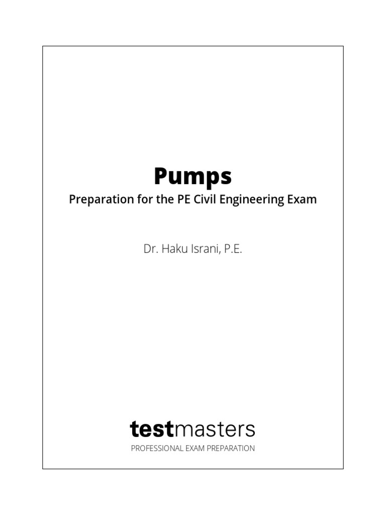 .Pumps Notes | PDF | Energy Technology | Pump