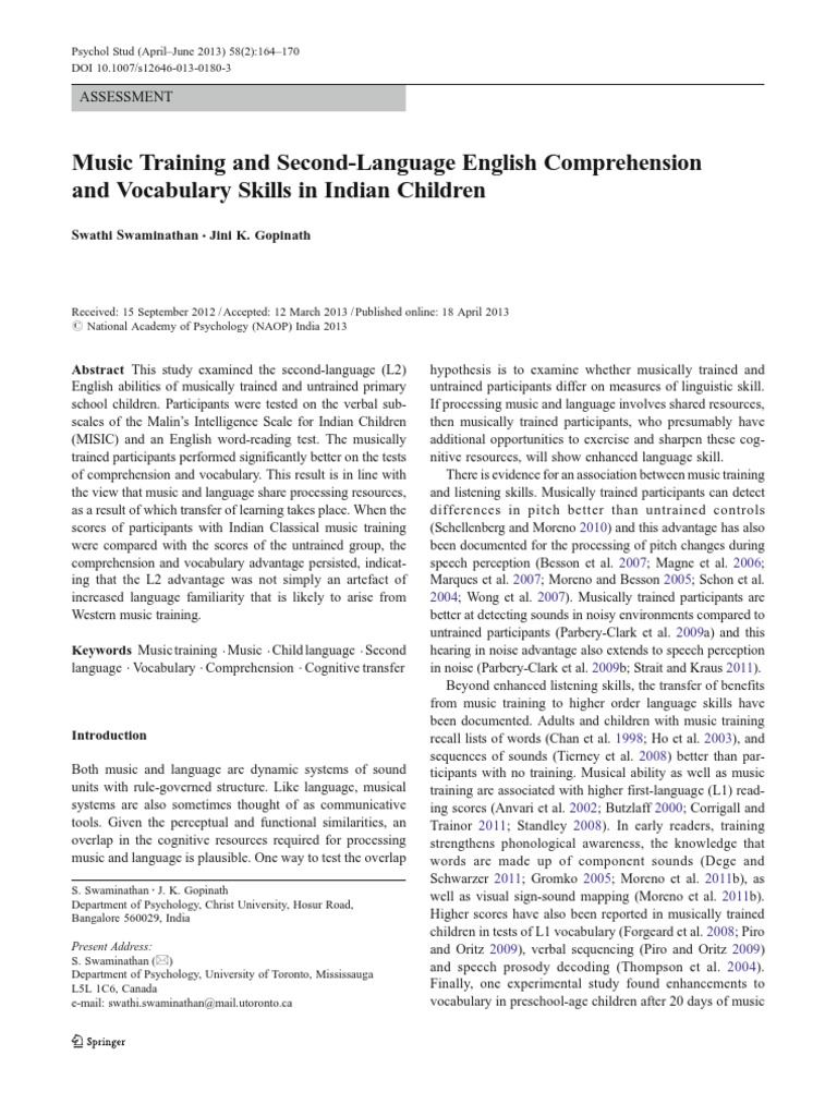 Articulo 4 | PDF | Second Language | Test (Assessment)