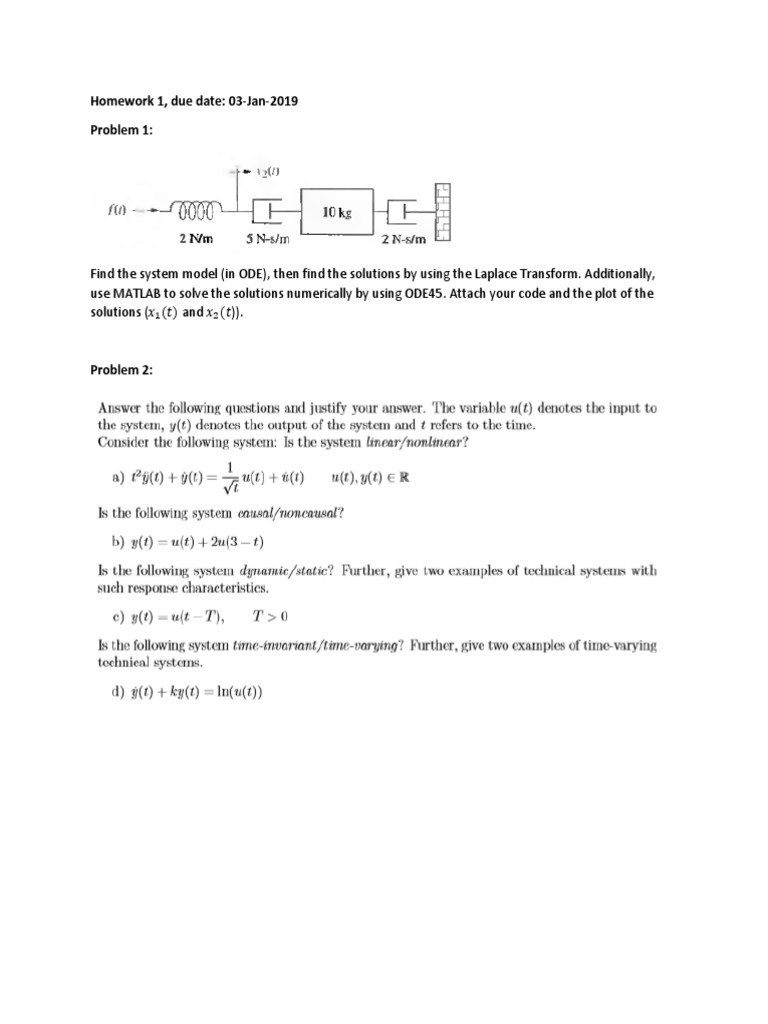 Homework 1 | PDF