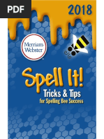 SPELLING BEE LIST - 4th GRADE | PDF