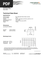 Renata Watch Battery Cross Reference Table | PDF
