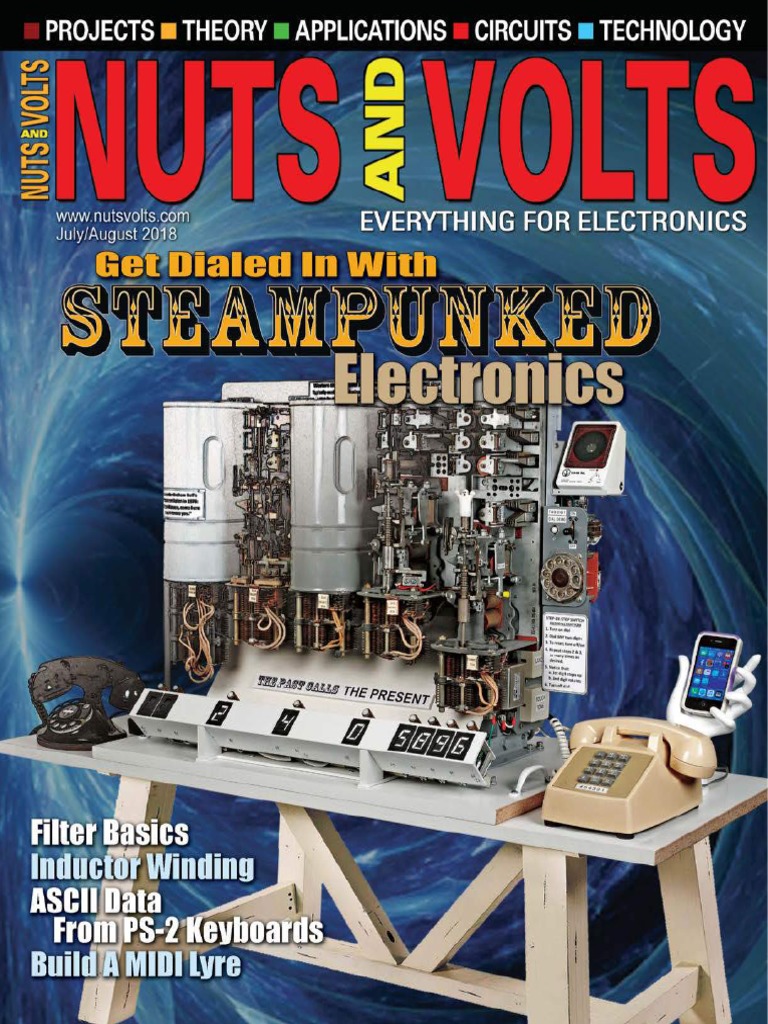 Nuts and Volts 2018 07-08 | PDF | Inductor | Usb