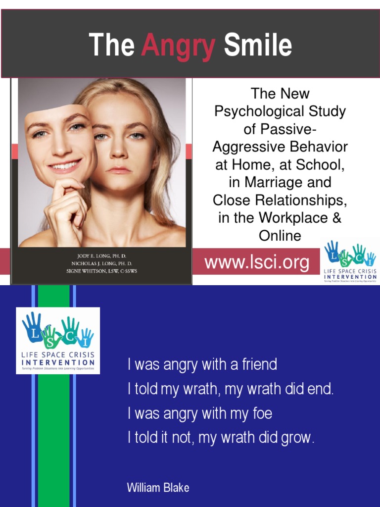 Angry Smile Powerpoint For Online Course 3rd Edition Updates | PDF ...