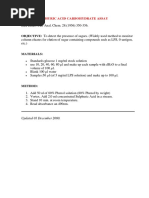 Lane and Eynon Method On Sugars | PDF