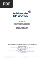 North Port Tariff | PDF | Stevedore | Shipping