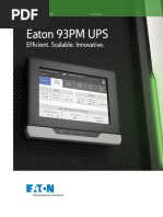 Eaton 93t Ups Datasheet | PDF | Alternating Current | Electricity