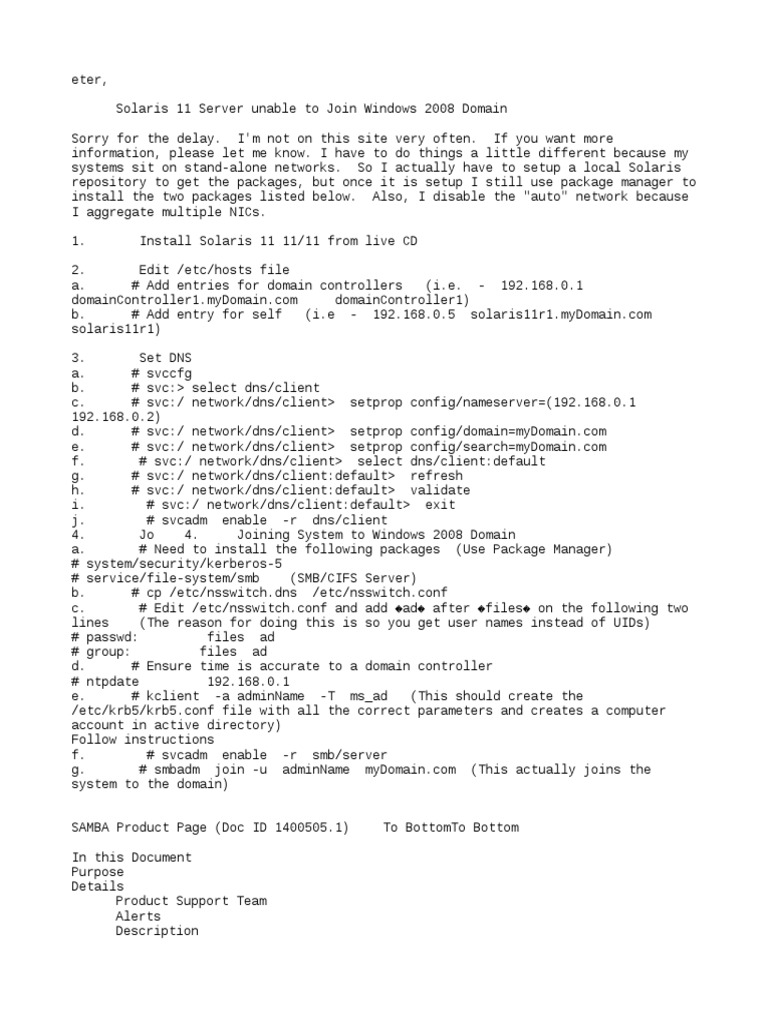 SAMBA Product Page | PDF | Computer Engineering | System Software