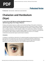 ICD-10 Codes for Styes and Hordeola | PDF | Ophthalmology | Rtt